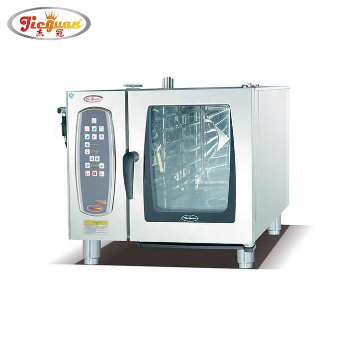 Counter Top Commercial Kitchen Electric 4-Layer Combi Steaming Baking ...