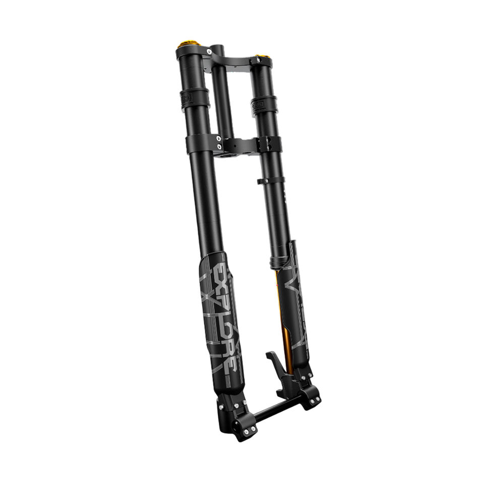Straight Tube Aluminum Air Spring Hydraulic Lock-out Bicycle Downhill ...