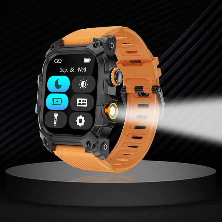 2025 Smart Watch - IP68 Waterproof Fitness Tracker for Men
