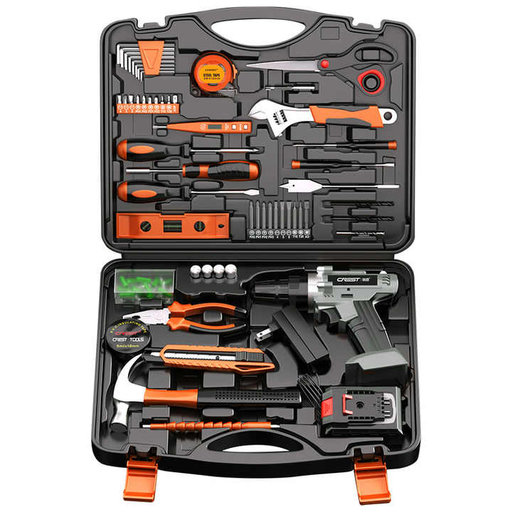 Customizable 16.8V Home Drill Screwdriver Set Complete Hand Tool Kit ...