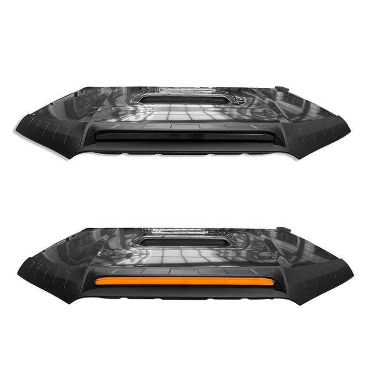 Gobison Matter Black Carbon Fiber Hood Shield for Toyota 4runner 2014-2024