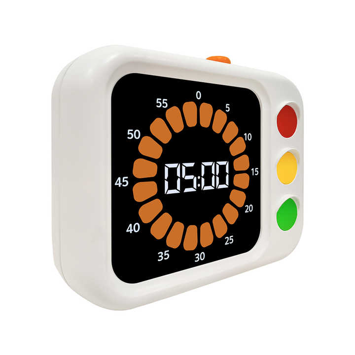 Traffic Lights Countdown Visual Timer for Kids & Cooking