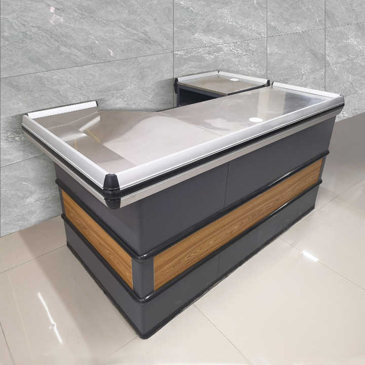 Supermarket Cash Register Table Gondola Checkout Counter
