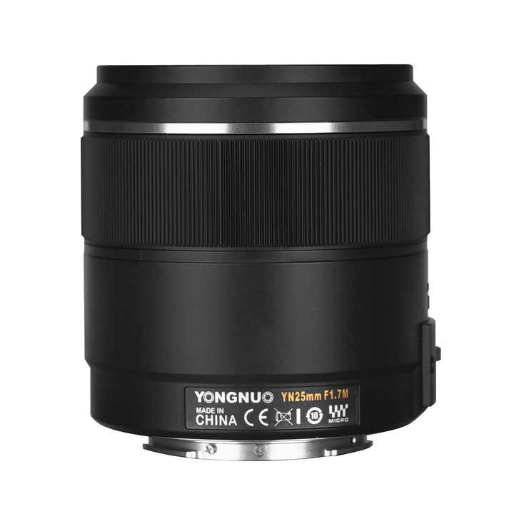 YONGNUO Yn25mm F1.7M Lens - Standard Prime for M4/3 System