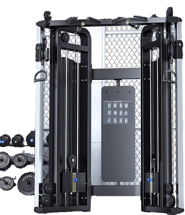 Multi Functional Strength cable Machine Adjustable Pulley hammer ...