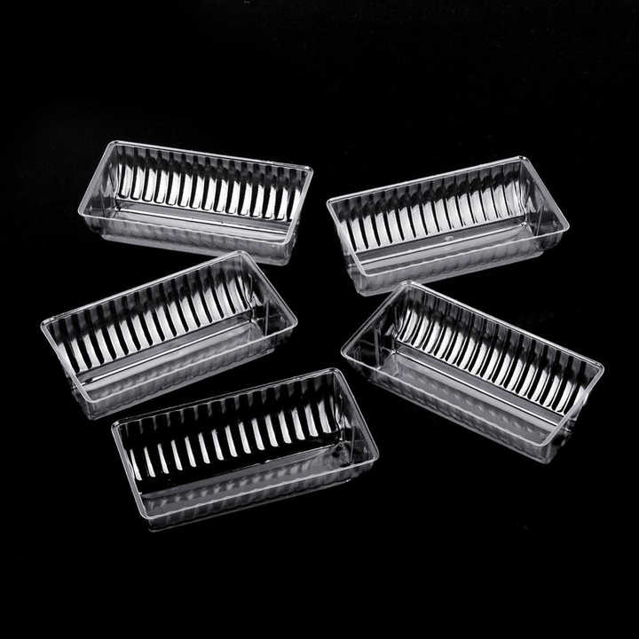 Disposable Clear Plastic Food Tray Transparent Biscuit Container ...