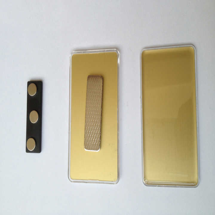 Bulk Custom Made Gold Plated Metal Enamel Name School Badge Name Tag ...