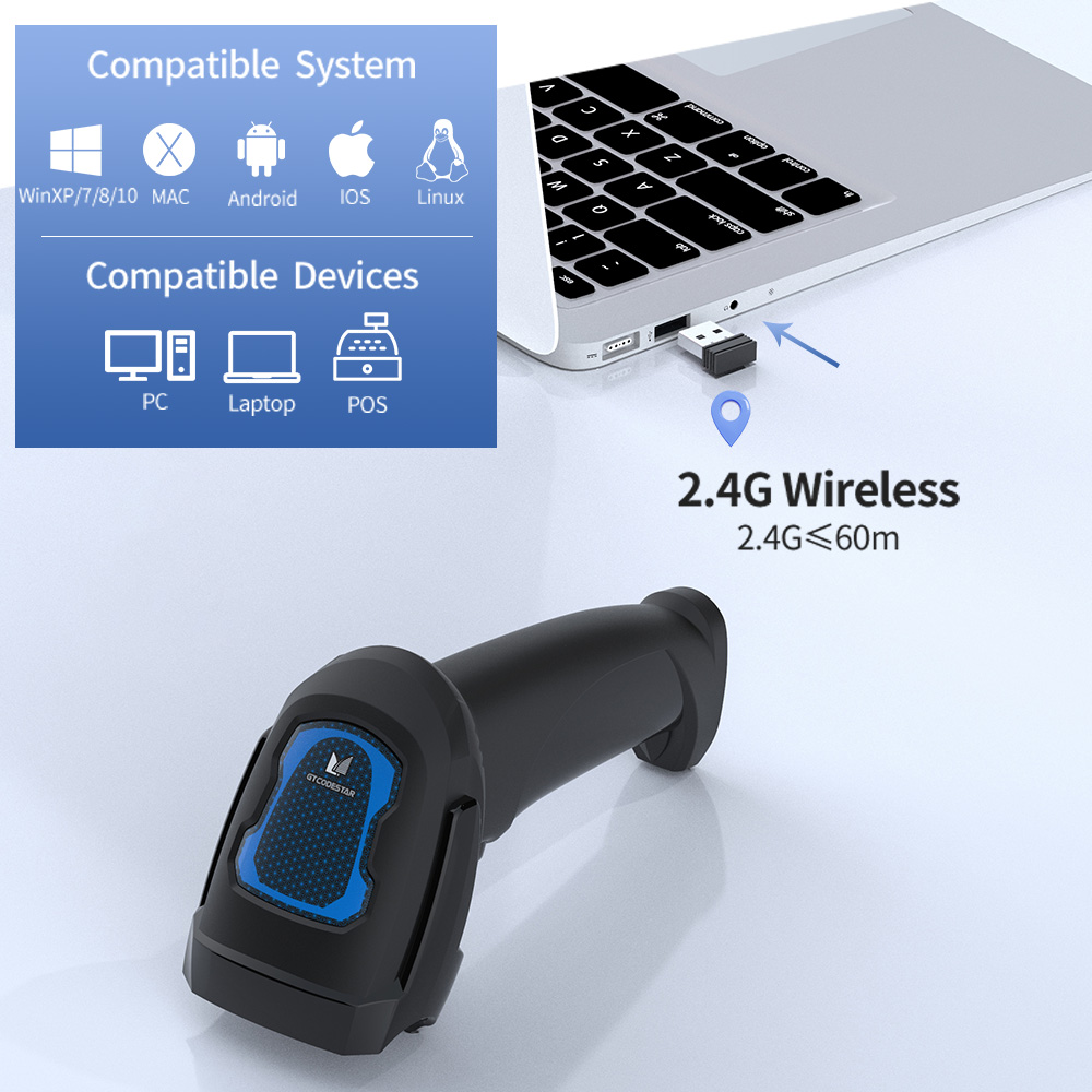 QR Code Scan Guns - Efficient Handheld Barcode Readers