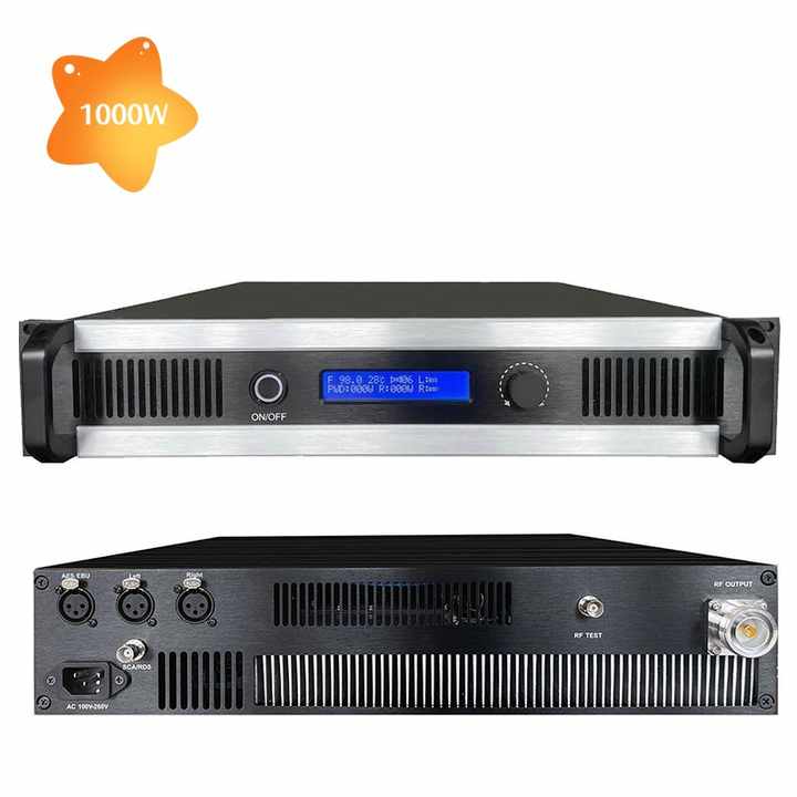 RS Radio FM Transmitter - 1000W Broadcasting Equipment