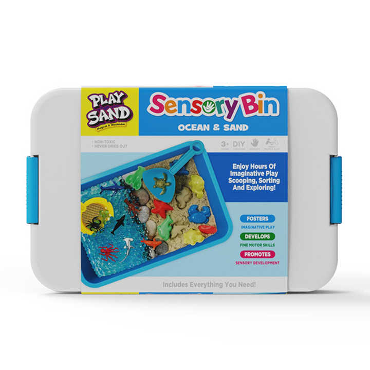 Sensory Bin Activity Set Play Sand For Kids Sensory Bin Toys Montessori ...