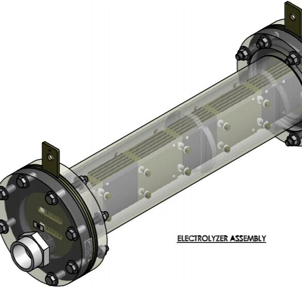 Chlorine Generator Electrolytic Anode Cell - Diaphragm Less