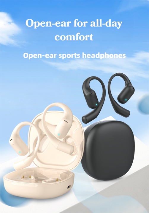 2025 OWS Open-Ear Air Conduction Wireless Earbuds with Ear Hook ...