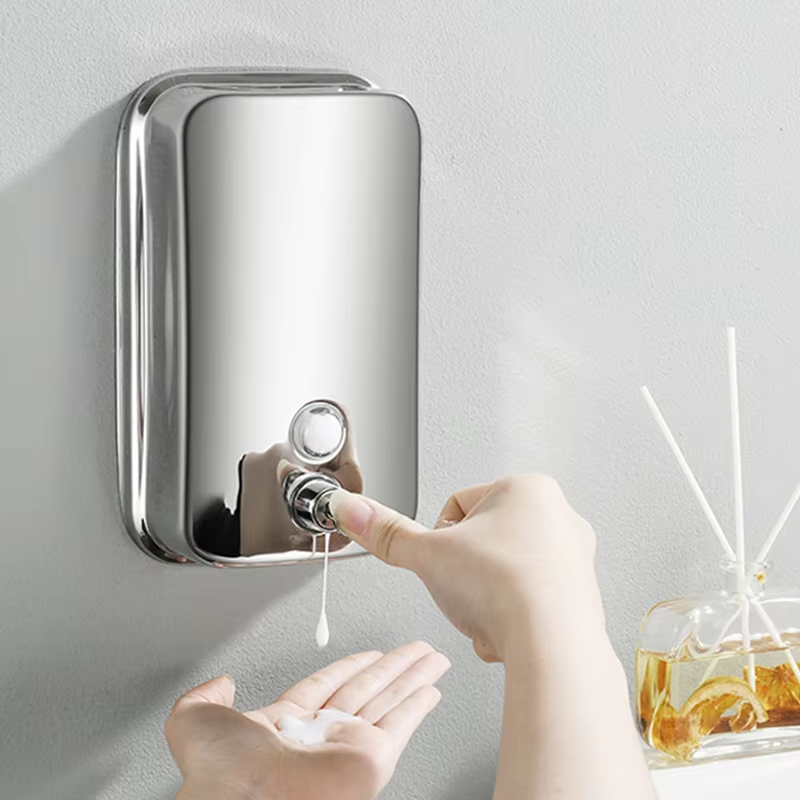 Factory Direct Wall Mounted Stainless Steel Liquid Soap Dispenser ...