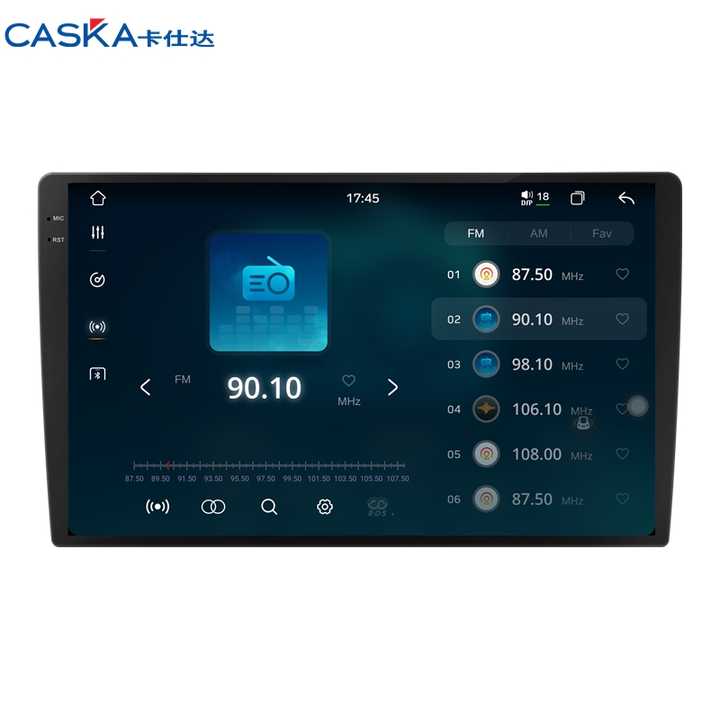 7870 Universal 2K Screen Android 13 Car DVD Player GPS