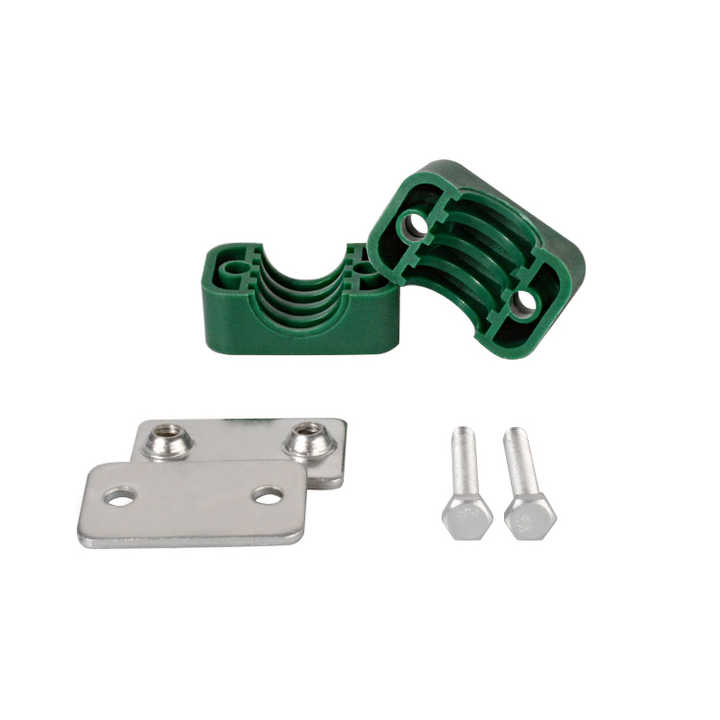 Stainless Steel Ss 316 Pipe Clamp with PPR Body Single Light Tube Clamp ...