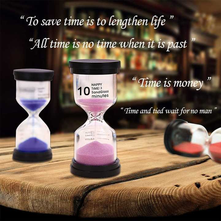 Sand Timer Hourglass - 120 Minute Big Glass Decorative Gift