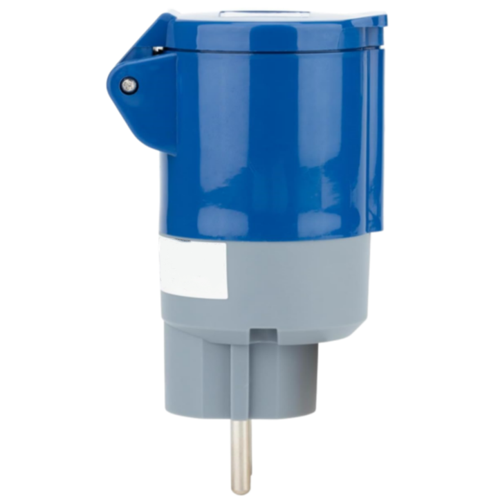 ZNPON 16A Schuko Plug to 16A CEE Coupler Adapter Caravan Site Power ...
