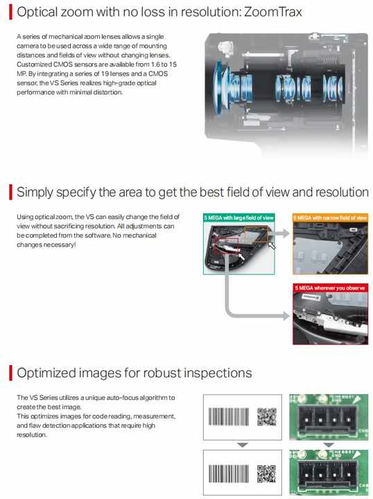 KEYENCE VS-L1500CX Vision Sensor System - High Resolution Industrial ...