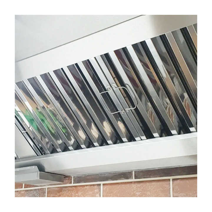 Customize Baffle Grease Filter Grease Filter Kitchen Hood With Factory ...
