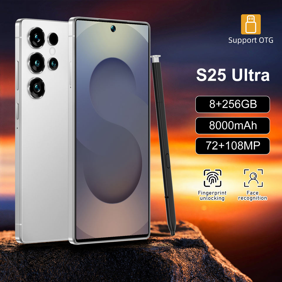 2025 S25 Ultra 7-Inch Unlocked Dual SIM 5G Smartphone Original with ...