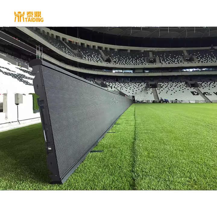 Football Stadium Perimeter Led Screen Display P5 P6 P8 P10 LED Module ...