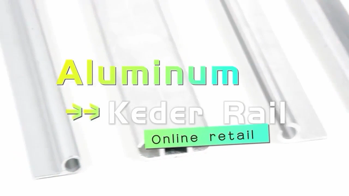 6061 Alloy Extrusion Aluminium Profile for Tent Keder - Custom Length ...