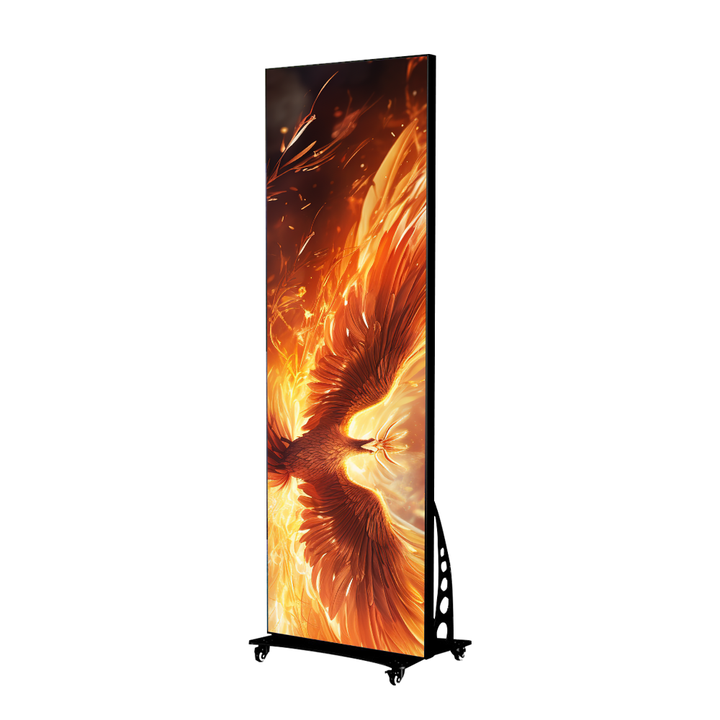 Movable Digital LED Poster Indoor HD Electronic Advertising LED Screen ...