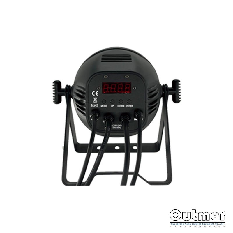 Outmar 18*10W RGBW Moving Head DMX512 LED Stage Lighting with IP20 Ra80 CRI for Parties DJ Clubs ...