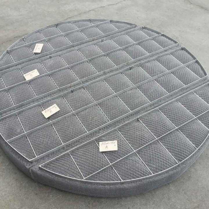 Mesh Pad Demister Vapor Liquid Separation Ss 304l Construction Knitted ...