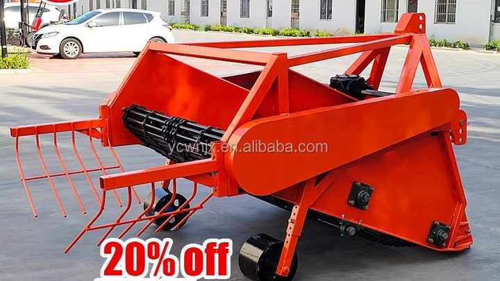 Factory Sale Mini Cassava Garlic Ginger Harvester Machine with Gearbox ...