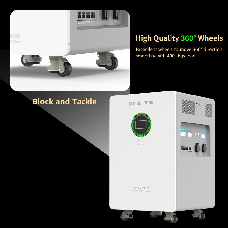 DATOUBOSS 11kW Hybrid Inverter with 30.72kWh Lifepo4 Battery - Reliable ...