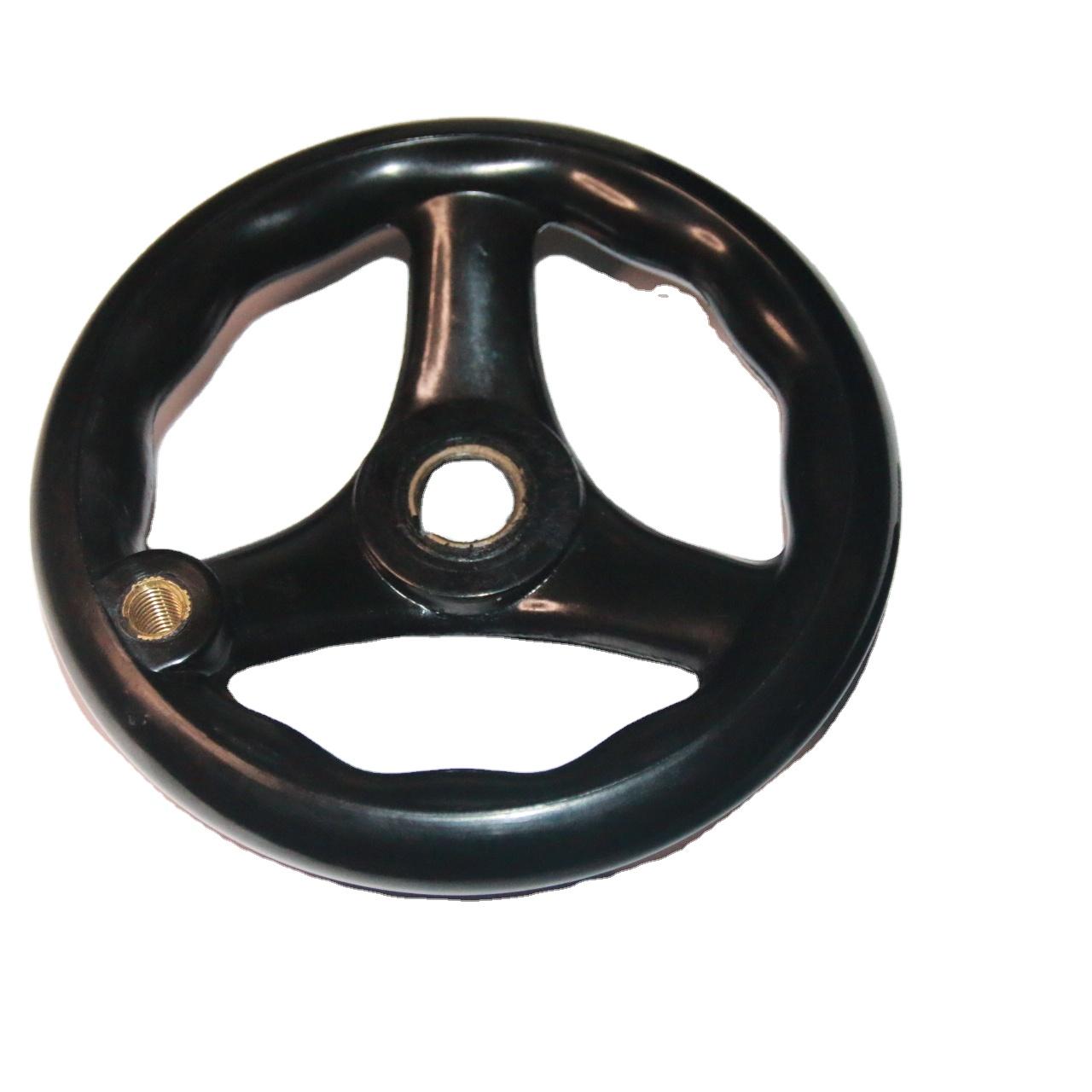 Factory bakelite hand wheel round edge hand wheel spoke hand wheel ...