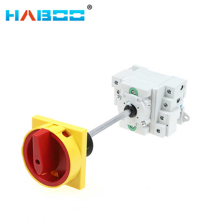Disconnect Isolator Switch With Aluminium Bar DIN Rail Mounted 32A 4P ...