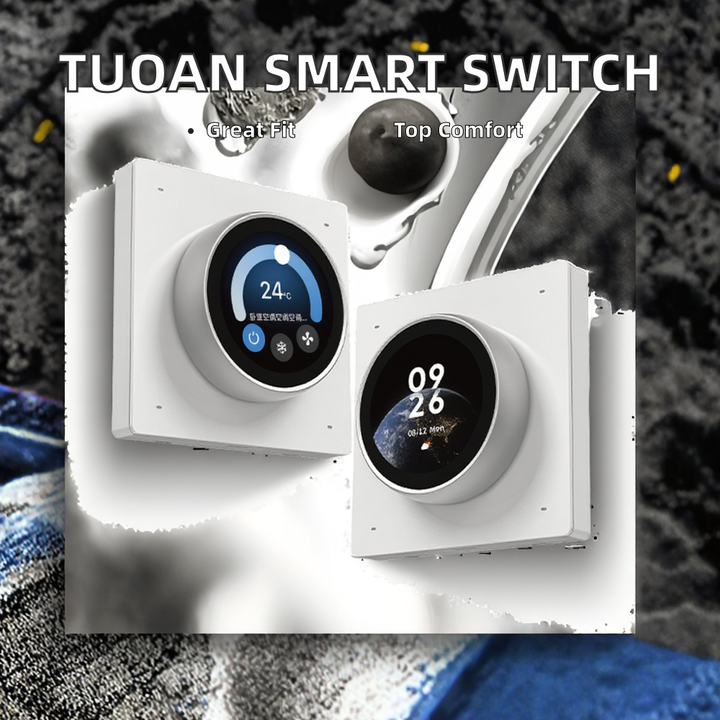 TUOAN EU Work Touch Wall LED Light with Pomodoro Alamm Clock Display ...