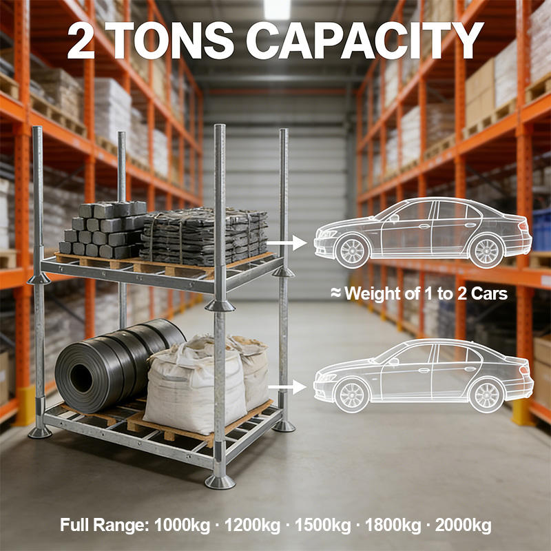TER Customized Post Pallet Rack System High Density Space Saving ...