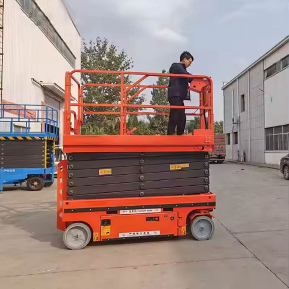 12 Meter Scissor Lift Scaffolding 18m 500kg Hydraulic Electric Lift ...