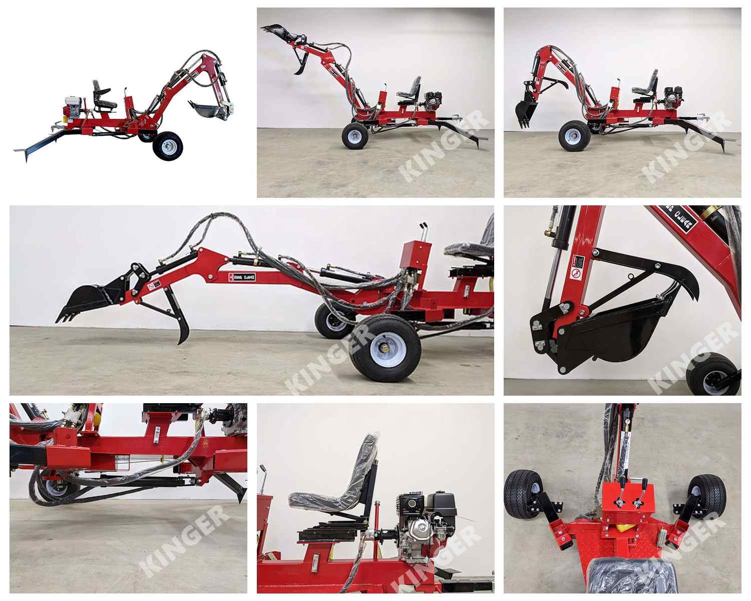 ATV Backhoe Mini Backhoe Mini Backhoe with Attachments Products from ...