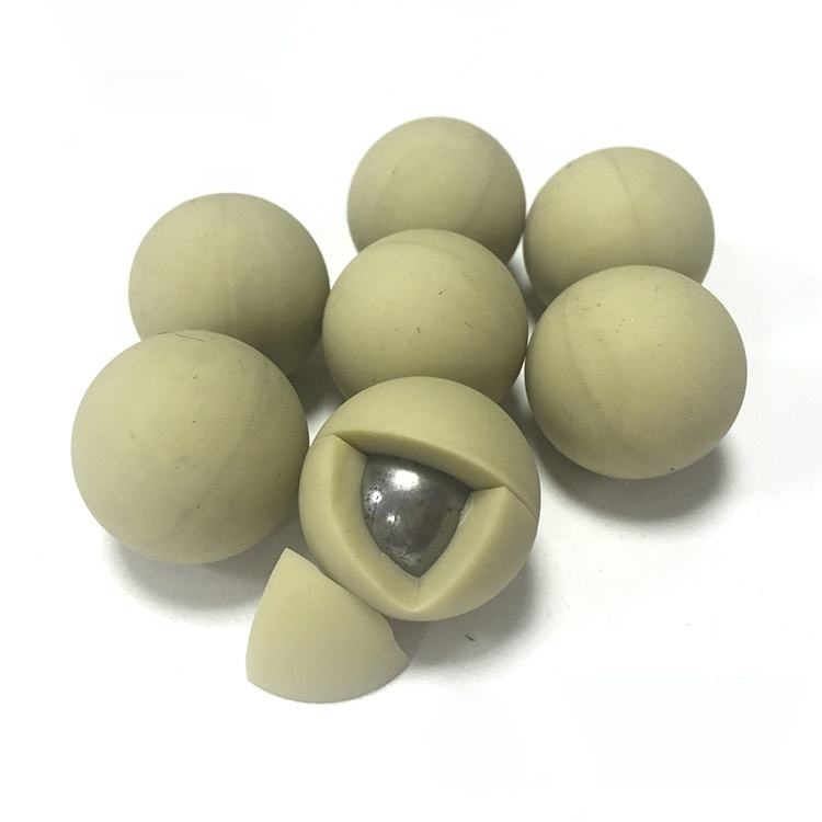 High Quality Rubber Products - Custom Rubber Core Steel Ball