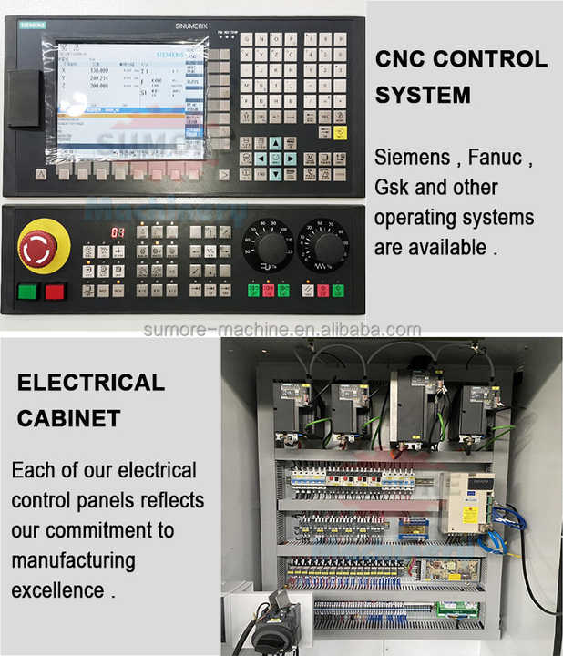 SMC650 Fanuc/Siemens/GSK System VMC 650 CNC Milling Machine CNC Vertical Machining Center VMC650 ...