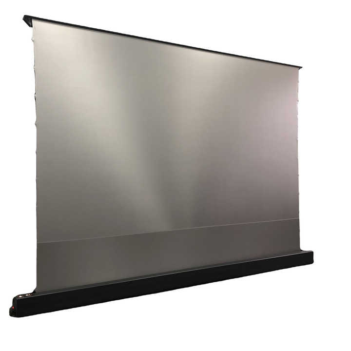 Motorized Floor Rising 100 Inch Projector Screen - ALR Fabric