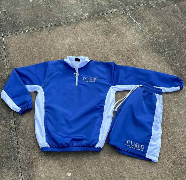 Men's Shorts Set - Custom 100% Nylon Windbreaker Shorts