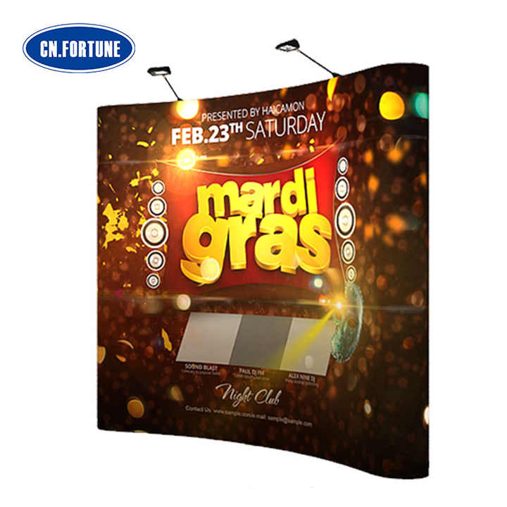 4X3 3x3 Portable Pop up Stand Banner - Fast Set up Display