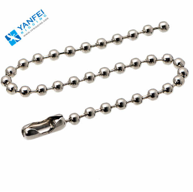 Stainless Steel AISI 304 or 316 Ball Bead Chain - Durable & Versatile