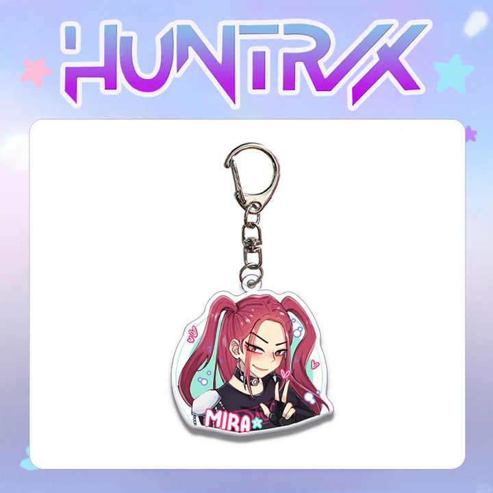 Cartoon KPOP Demon Hunter Transparent Acrylic Keychain New Design UV ...