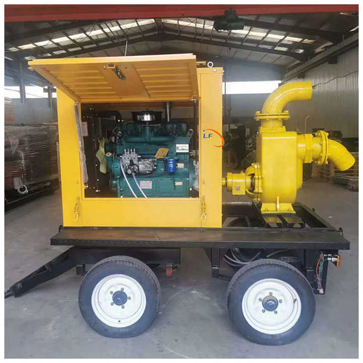 Mobile Flood Control and Drainage Self Priming Pump Truck High Flow ...