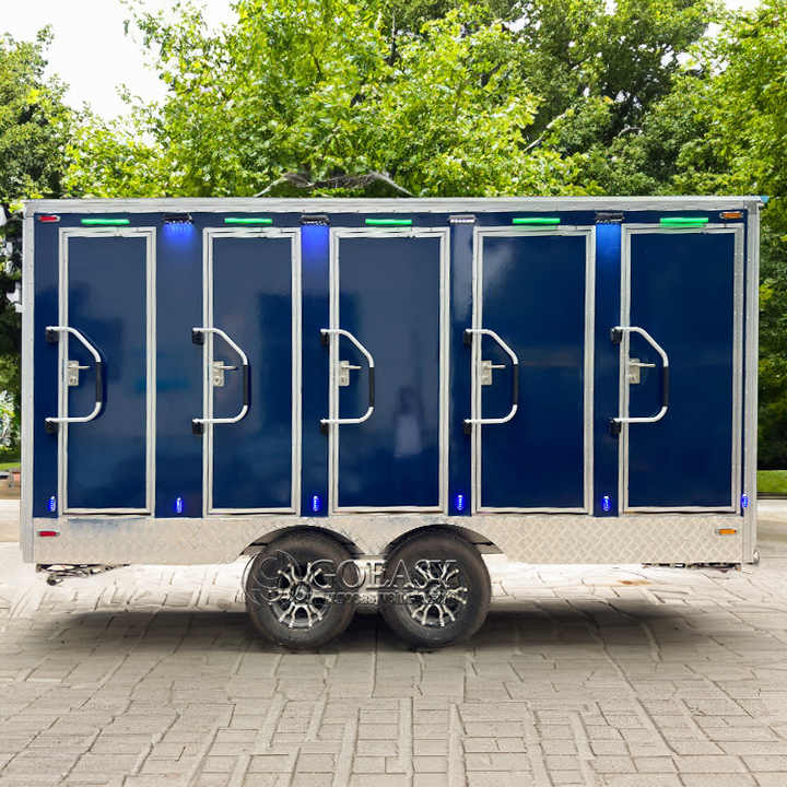 Eco-friendly Mobile Restroom Cabins - Luxury & Durability