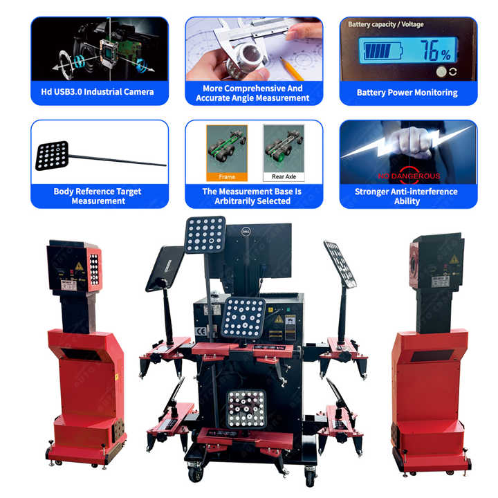 Customized Commercial HD 3D Semi Truck Alignment Machine for Truck and ...