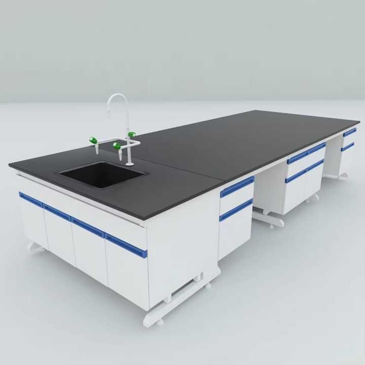 Hospital Laboratory Furniture Chemical Resistant Lab Bench for ...