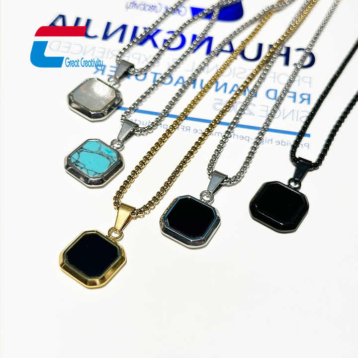 Custom Smart RFID Necklace with Bible Verses - NFC Gift