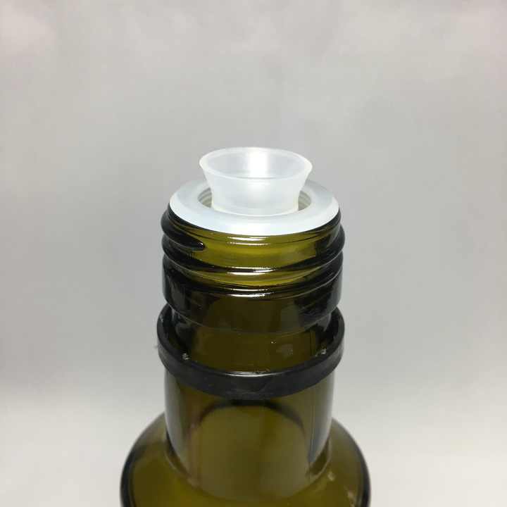 31.5mm Black PP Plastic Tamper Evident Pourer Caps - 5000pcs MOQ